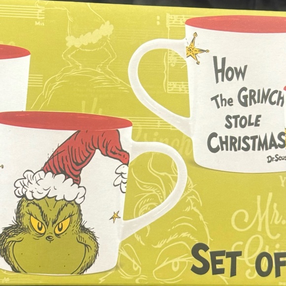 Zrike | Dining | Christmas Holiday Dr Seuss The Grinch Who Stole ...